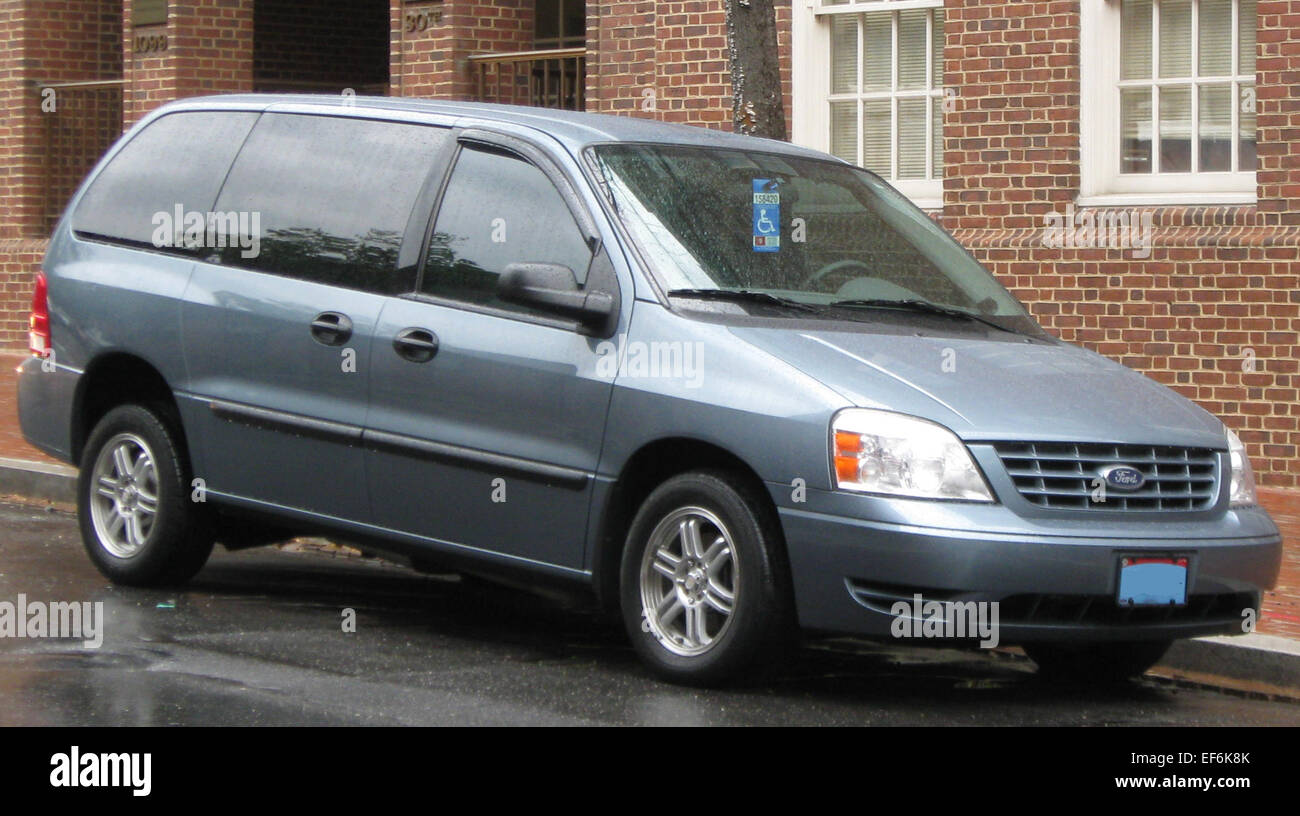 The Ford Freestar is a minivan offering three rows of seating and a ...