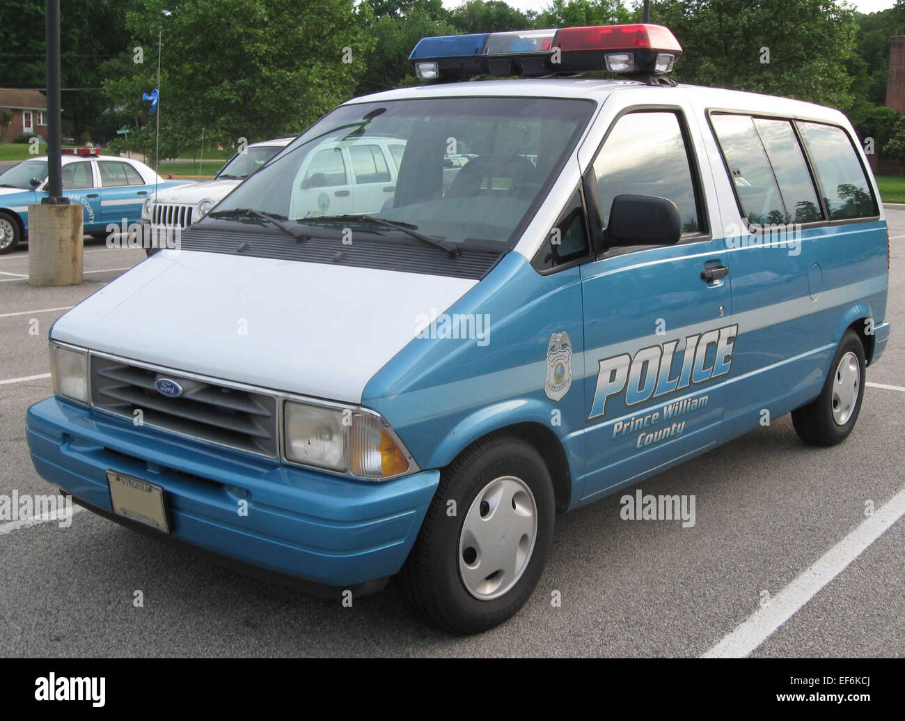 The Ford Aerostar Police is a version of the Aerostar minivan modified ...