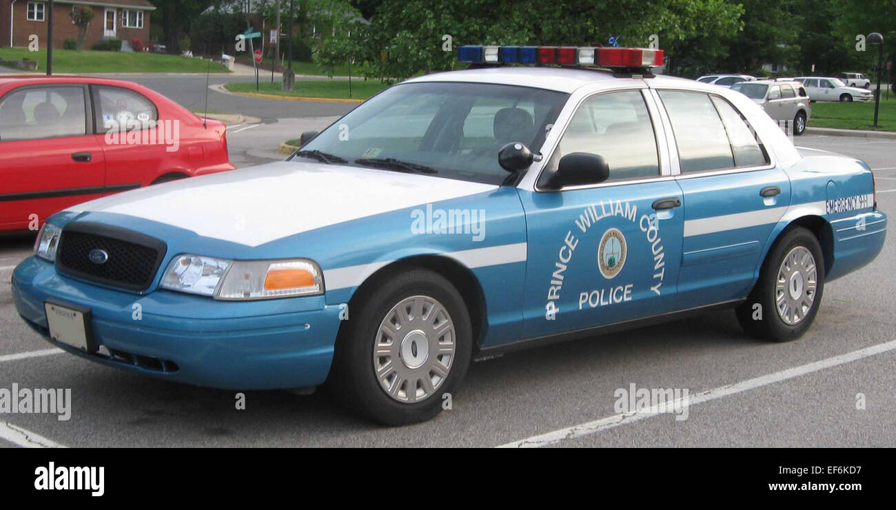 Ford Crown Victoria police Stock Photo - Alamy