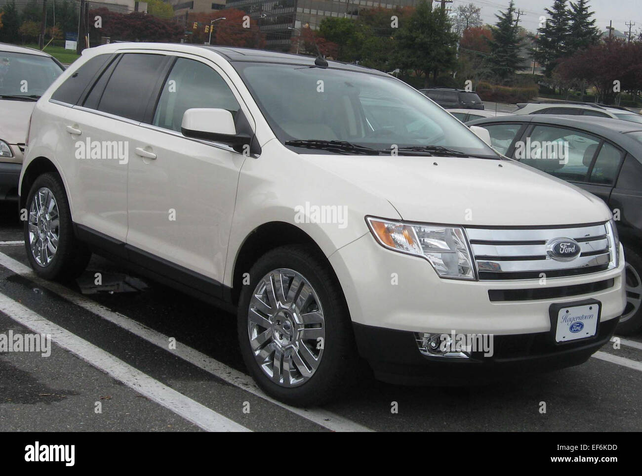 The Ford Edge Limited is a mid-size crossover SUV with a spacious ...