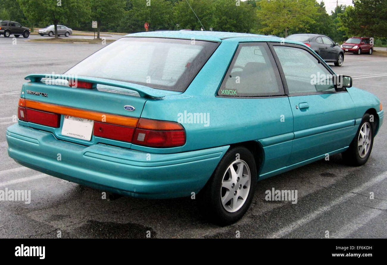 The Ford Escort LX Hatchback offers a compact design with practical ...