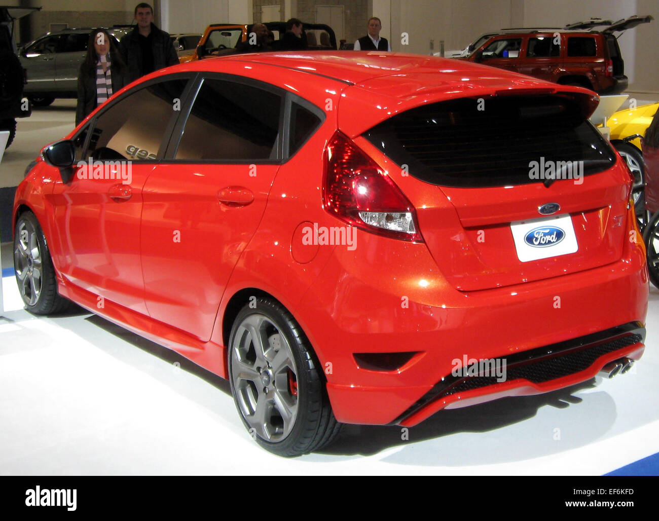 The engine of a ford fiesta hi-res stock photography and images - Alamy