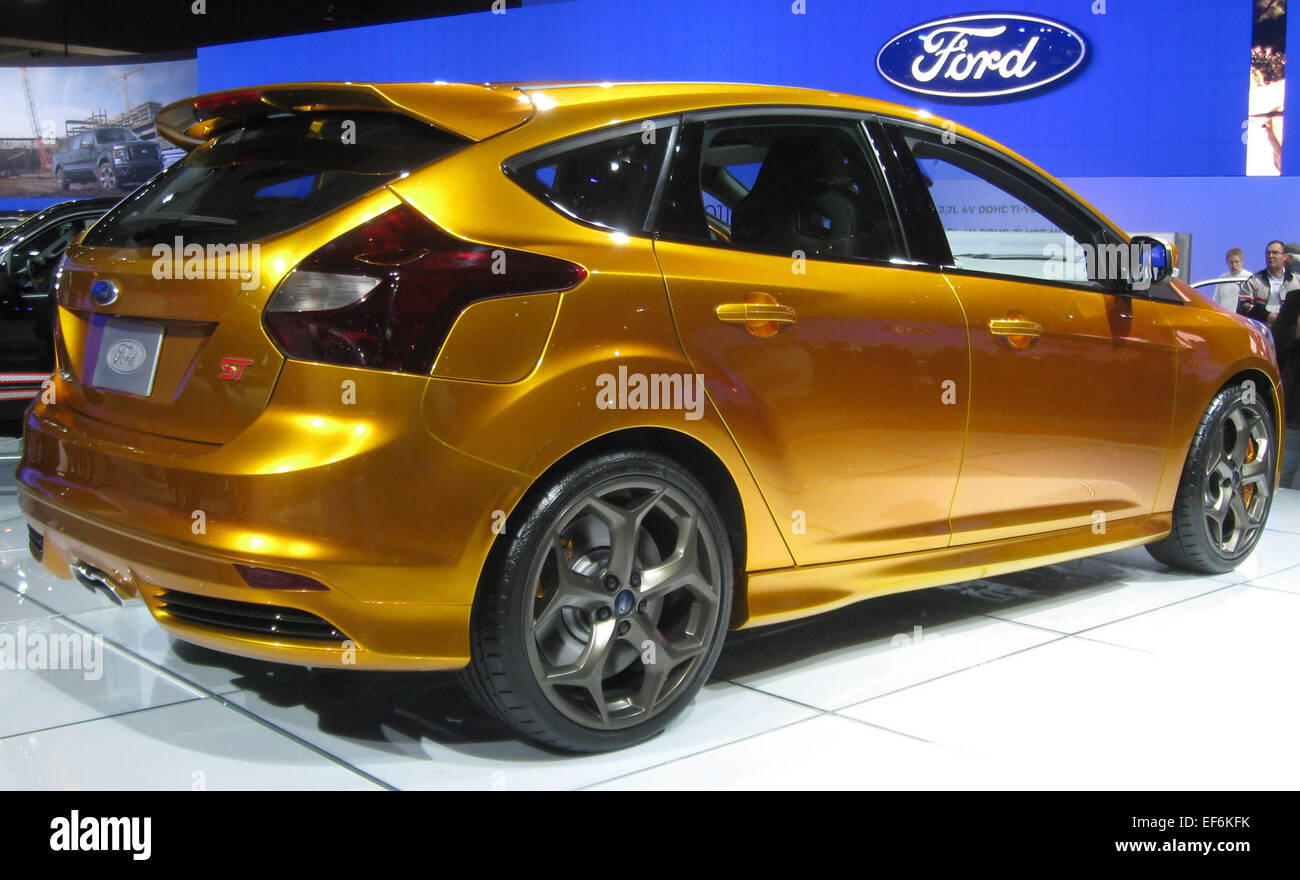 The 2011 Ford Focus ST is a performance-oriented compact hatchback ...