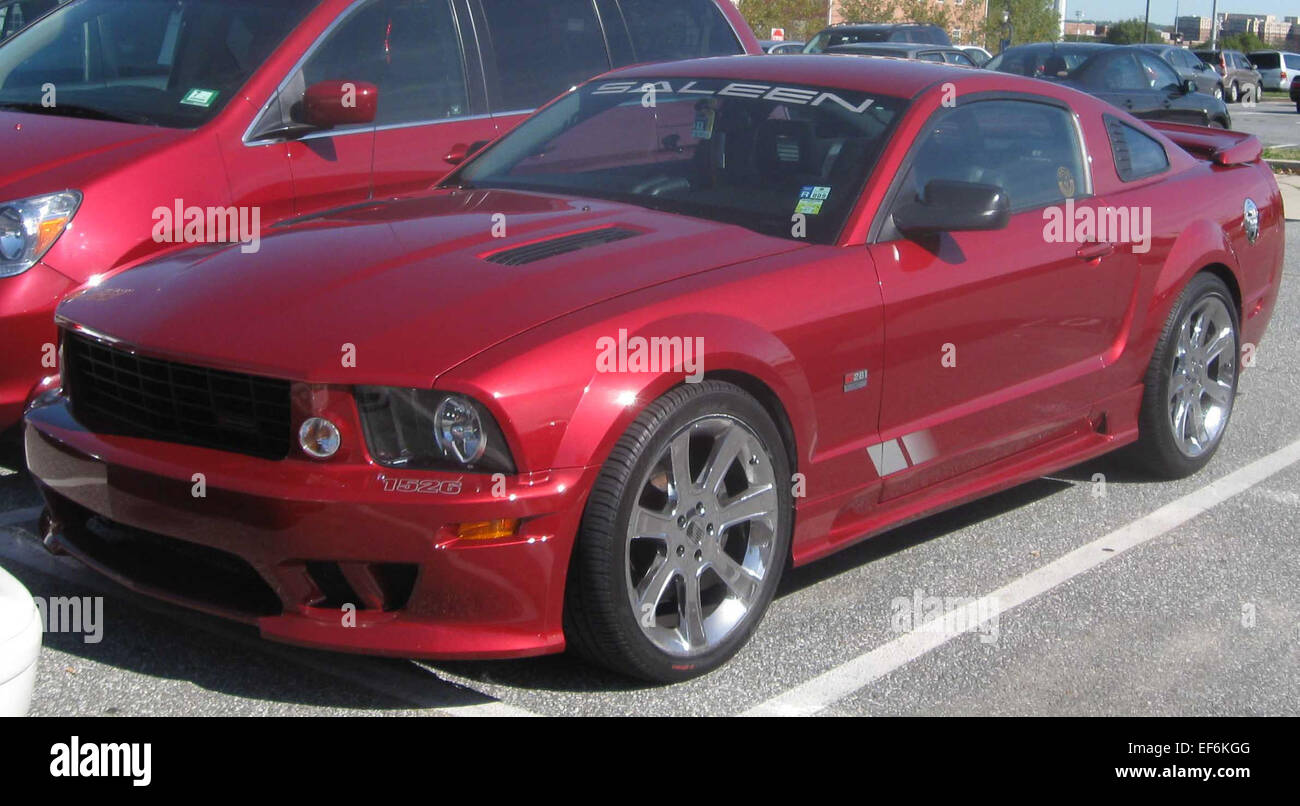 The Ford Mustang Saleen is a high-performance version of the iconic ...