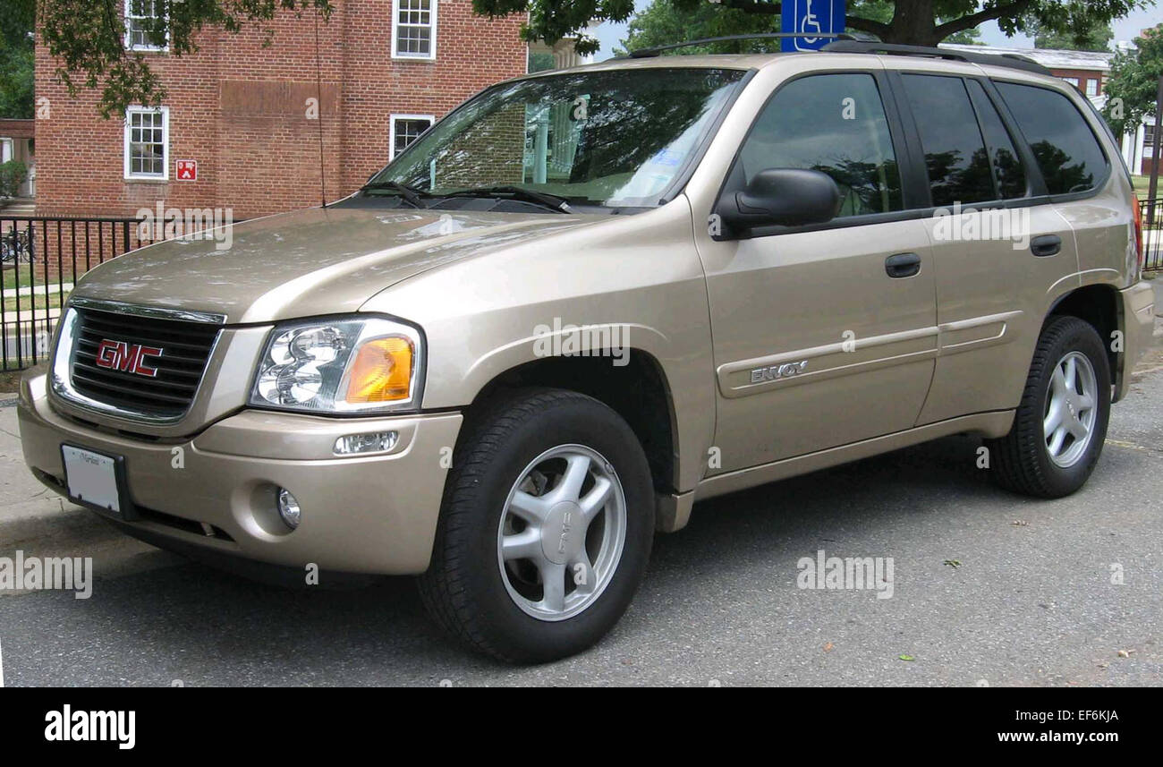 The GMC Envoy is a mid-size SUV produced from the early 2000s to the mid-2000s. It offers a ...
