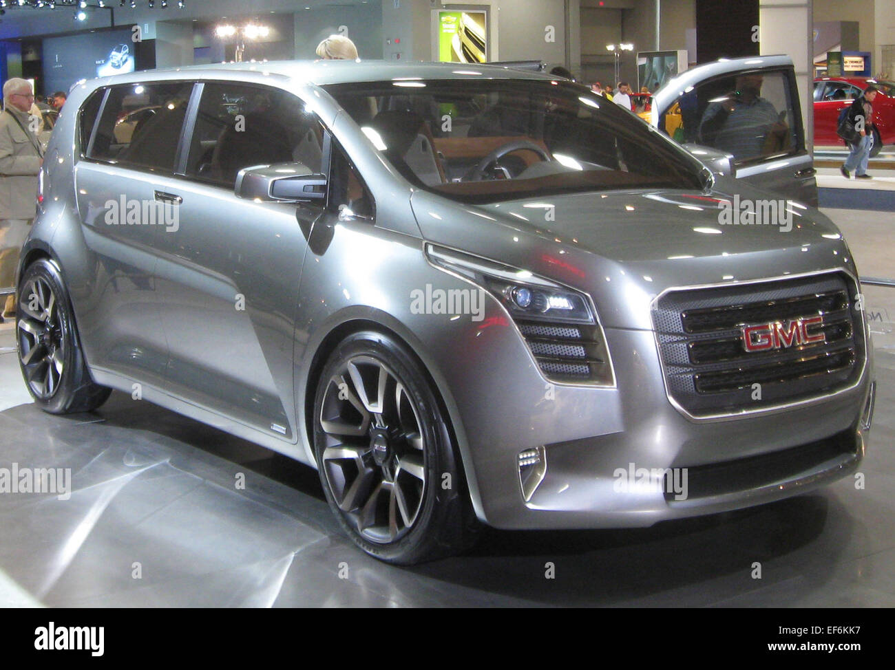 The 2010 GMC Granite concept is a compact crossover designed to appeal ...