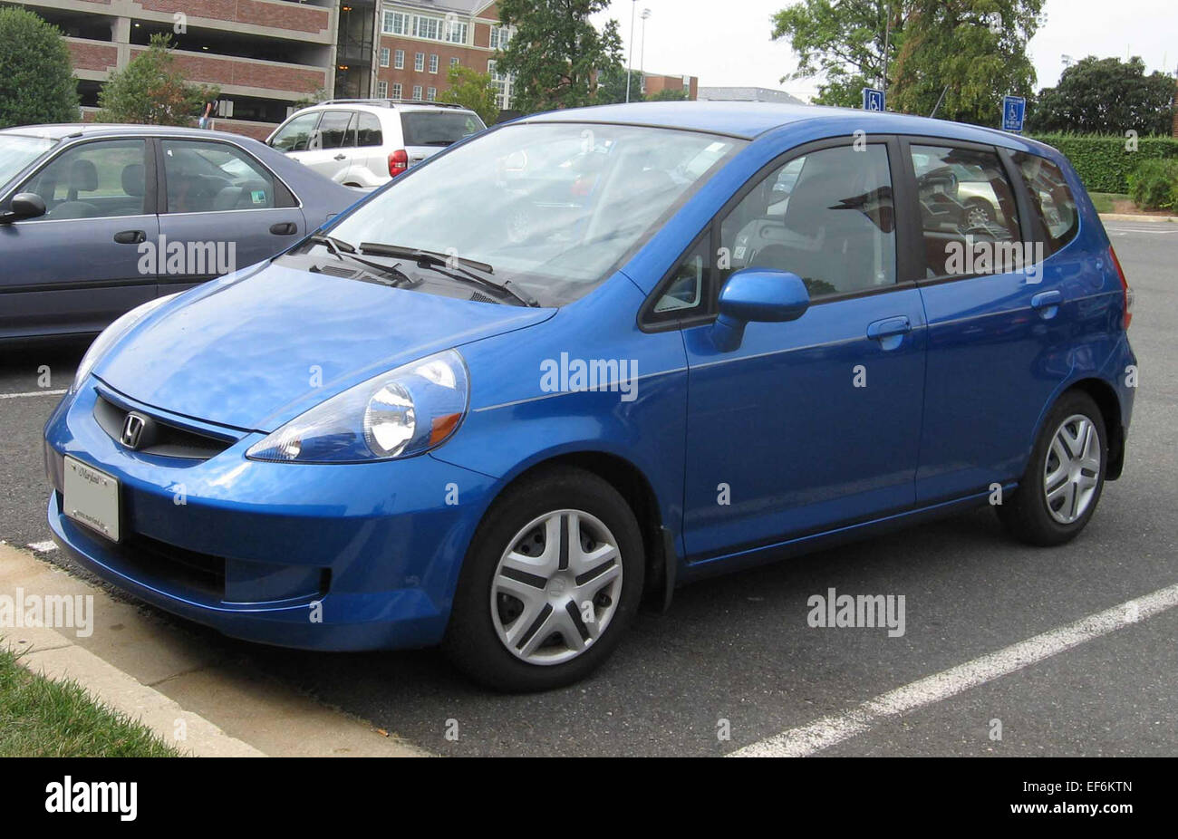 The Honda Fit Base, a compact hatchback, is known for its efficient use ...