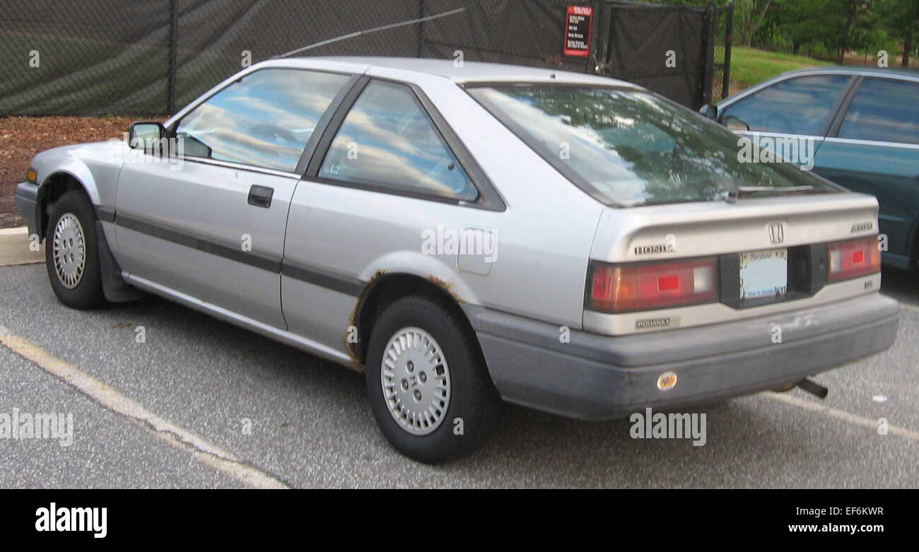 The Honda Accord hatchback, produced in the late 1970s through the ...