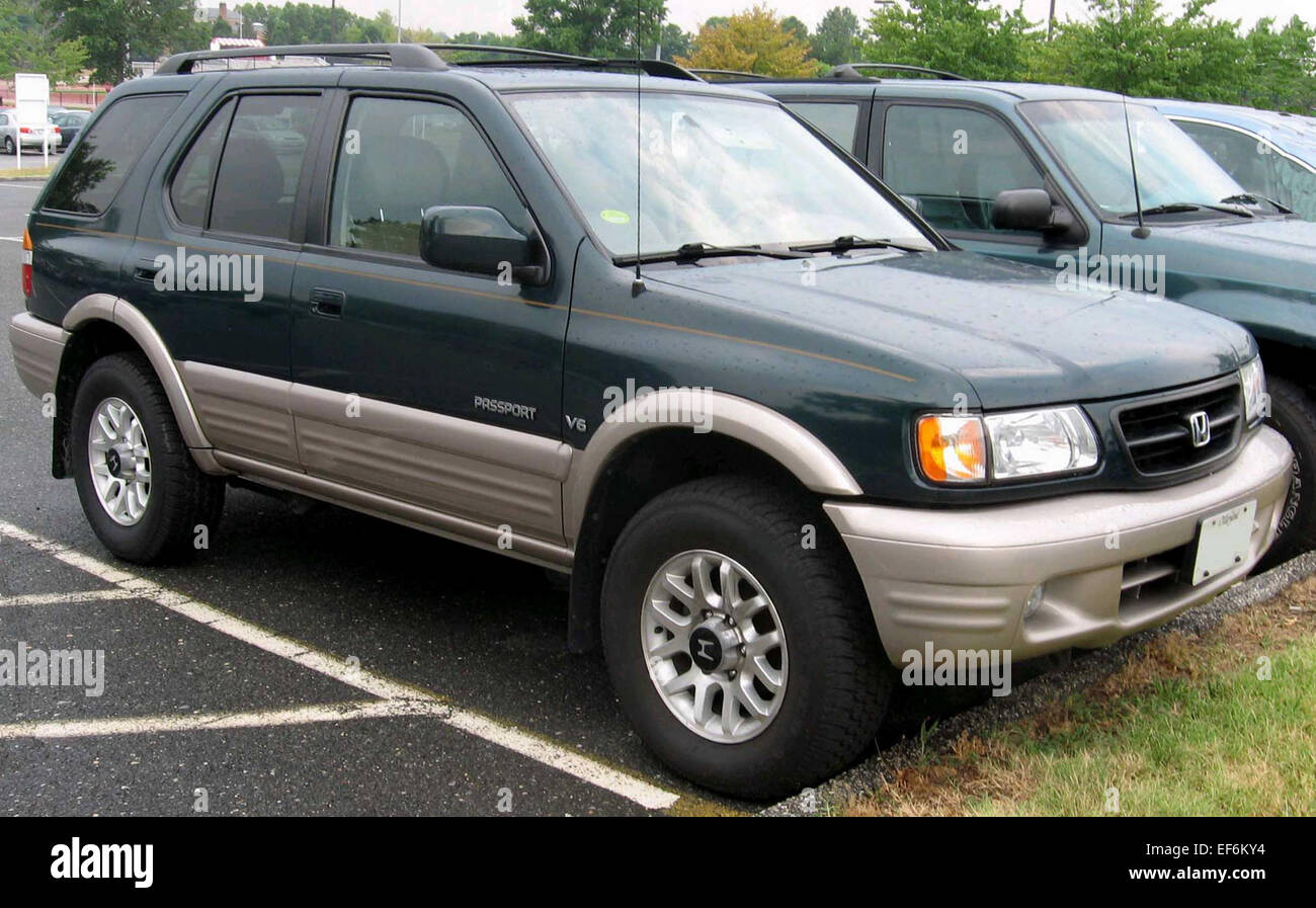 The Honda Passport is a midsize SUV known for its rugged off-road ...