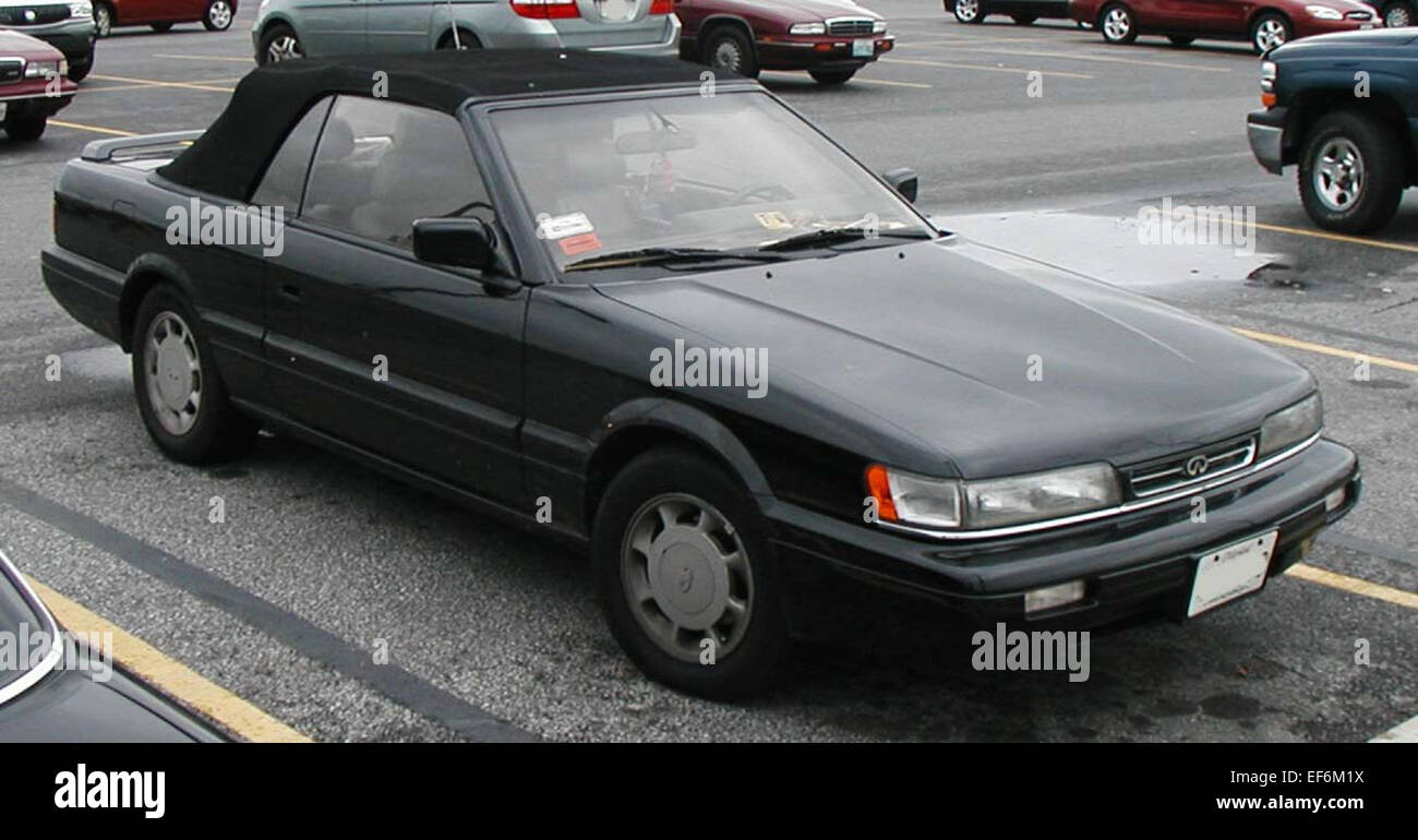 The Infiniti M30 convertible is a luxury sports car from the early ...