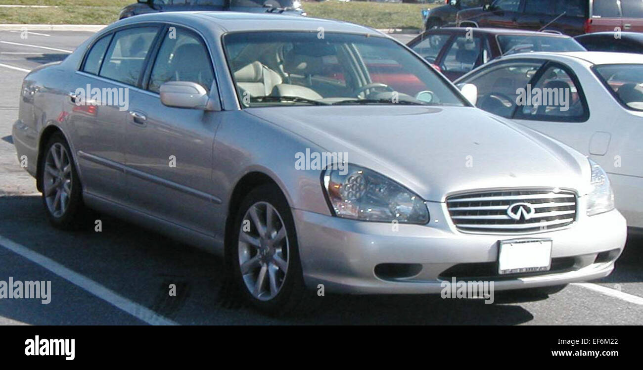 The Infiniti Q45, produced from 1989 to 2006, is a luxury sedan known ...