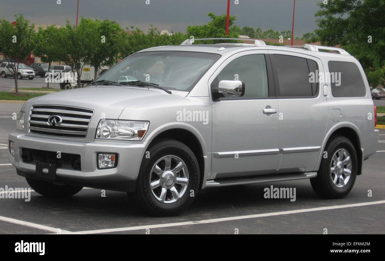 The Infiniti QX56 is a luxury full-size SUV known for its spacious ...