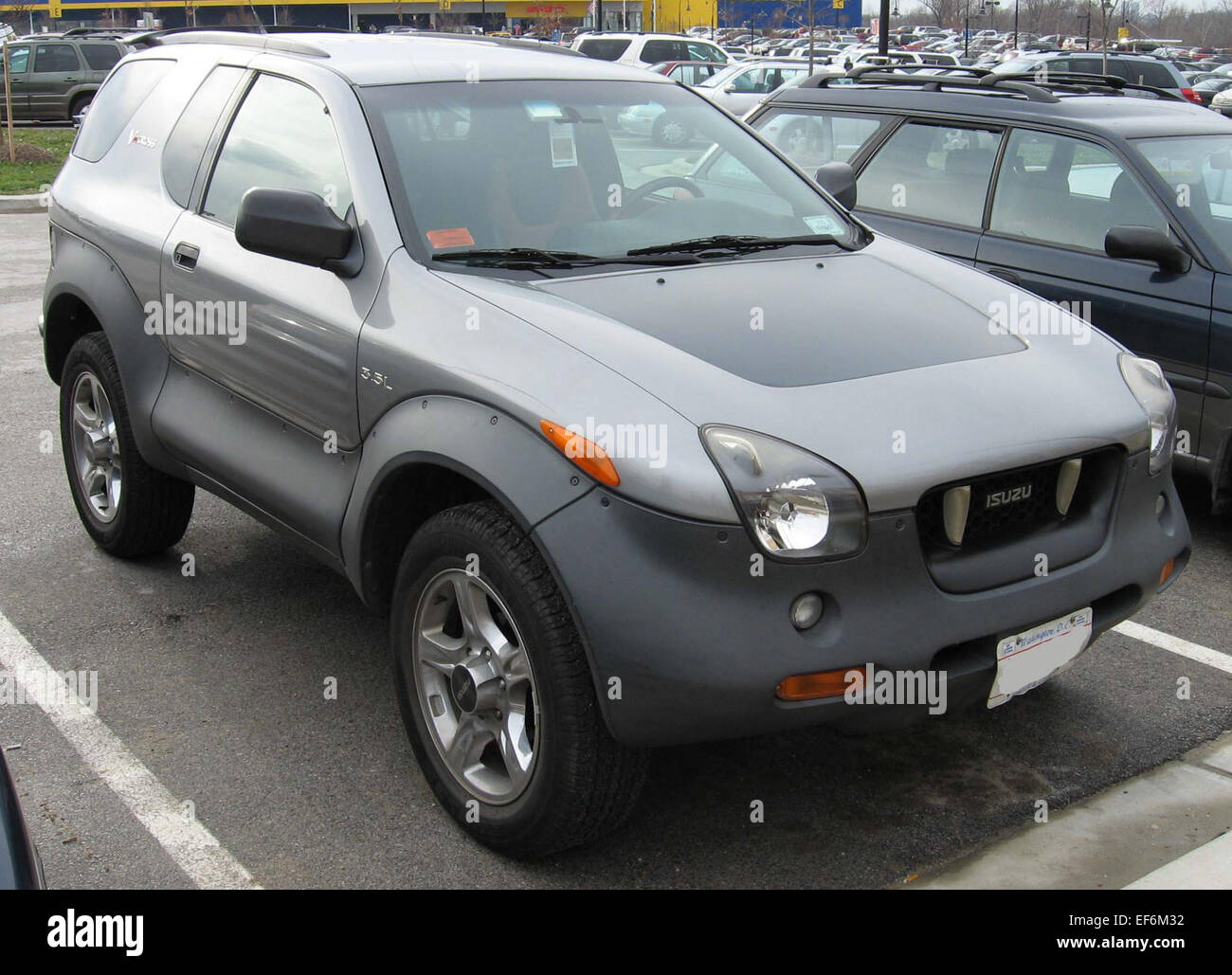 The Isuzu VehiCross is a compact SUV that stands out with its ...