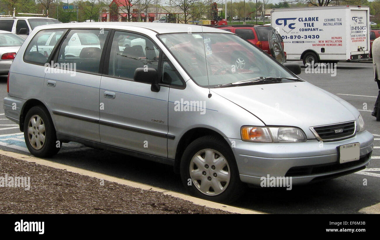 The Isuzu Oasis is a mid-size minivan produced in the late 1990s, based ...