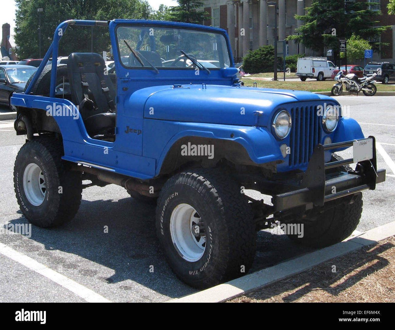The Jeep CJ is a classic off-road vehicle known for its rugged design ...