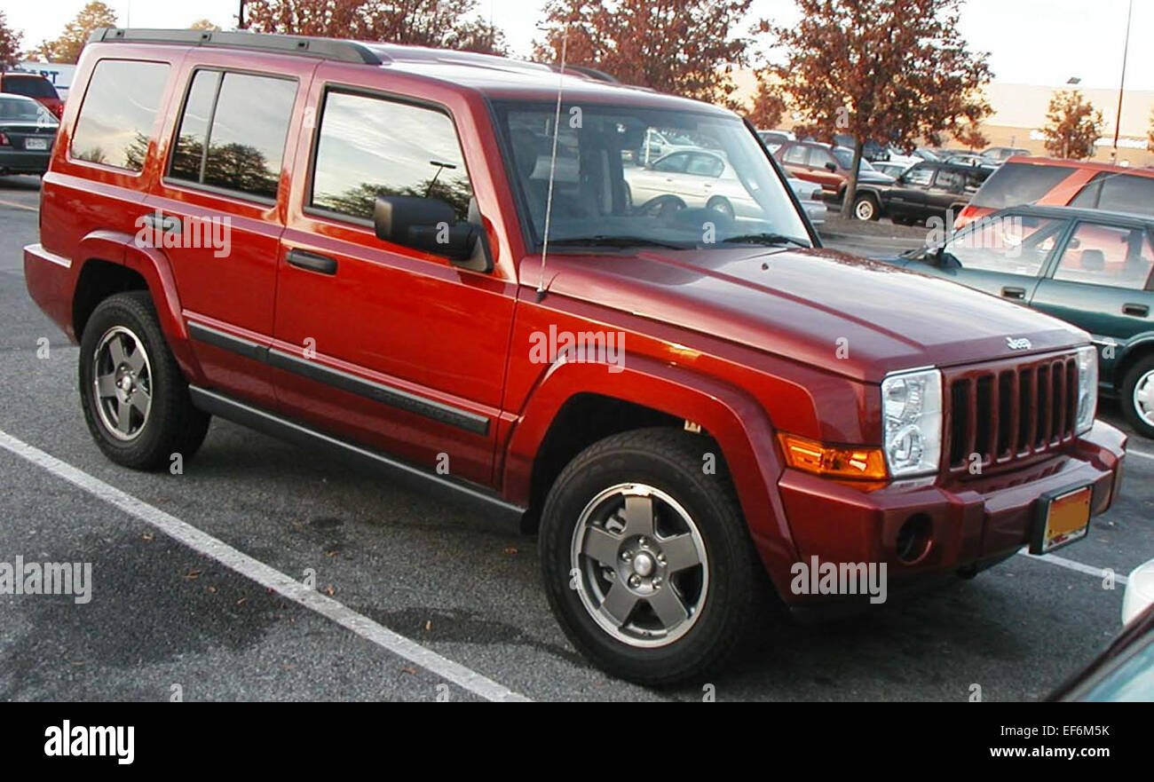 The Jeep Commander is a mid-size SUV with seating for up to seven ...