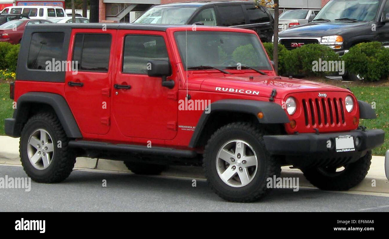 The Jeep Wrangler Unlimited Rubicon is an off-road SUV equipped with ...