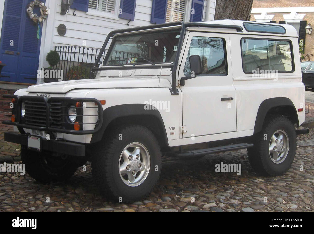 The Land Rover 90 is a compact off-road vehicle known for its rugged ...