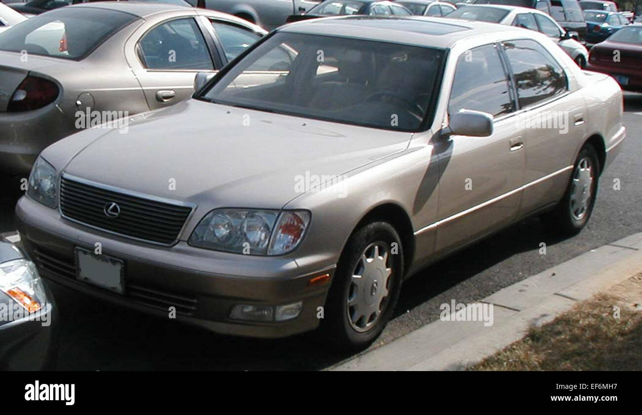 The Lexus LS400 is a luxury sedan known for its smooth ride and refined ...