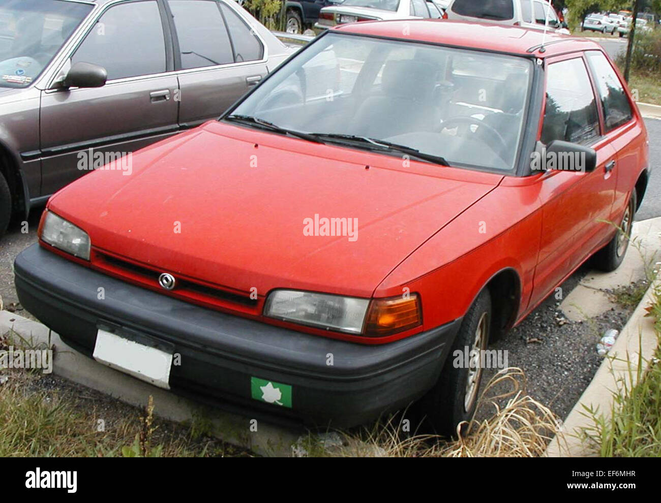 The Mazda 323 hatchback is a compact vehicle known for its sporty ...