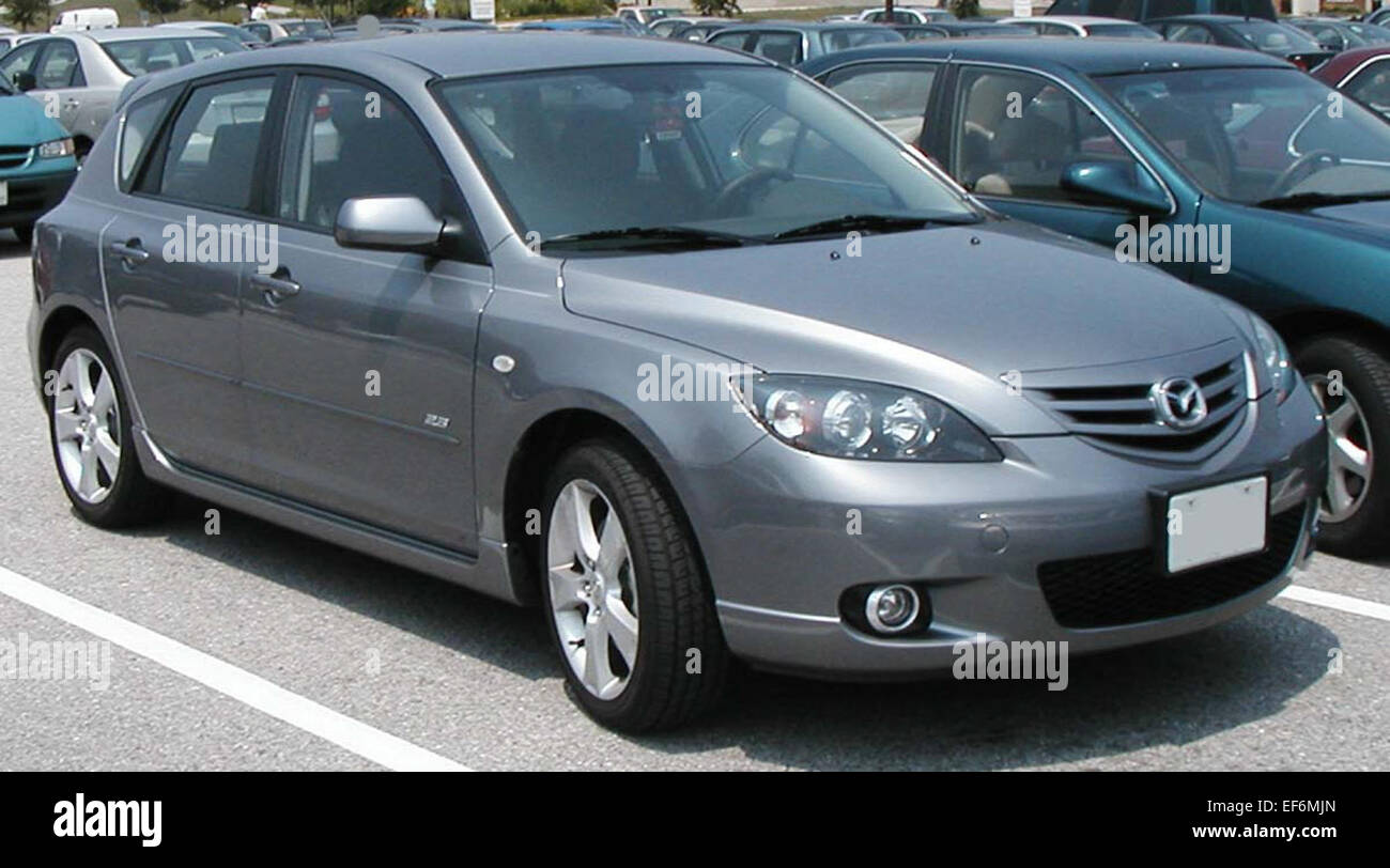 The Mazda3 hatchback is a compact car known for its sporty design ...