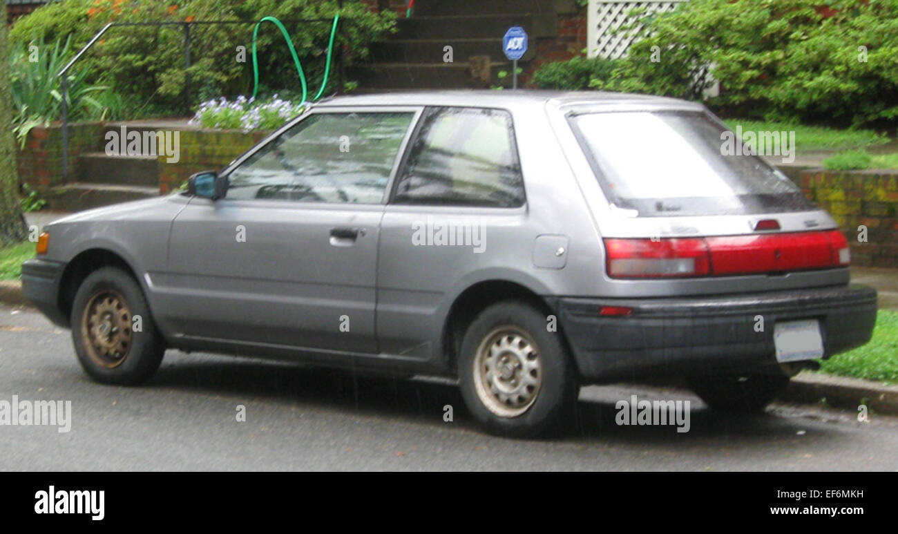 The Mazda 323 Hatchback, produced in the late 1980s and early 1990s, is a compact car known for ...