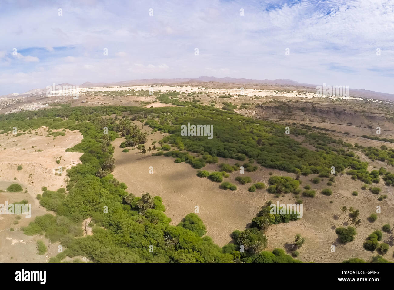 Oasis desert aerial hi-res stock photography and images - Alamy