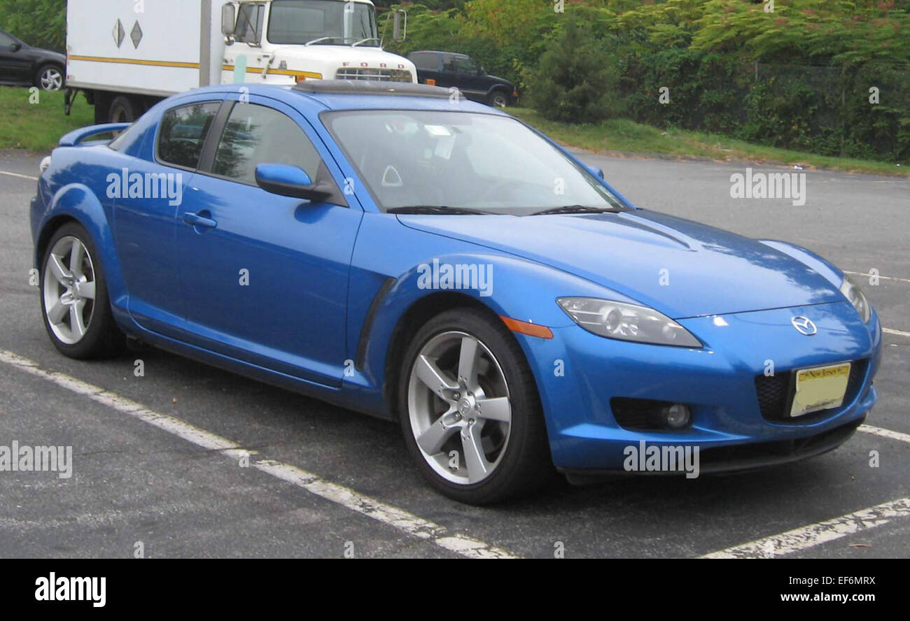 The Mazda RX8 is a sporty coupe powered by a 1.3L rotary engine ...