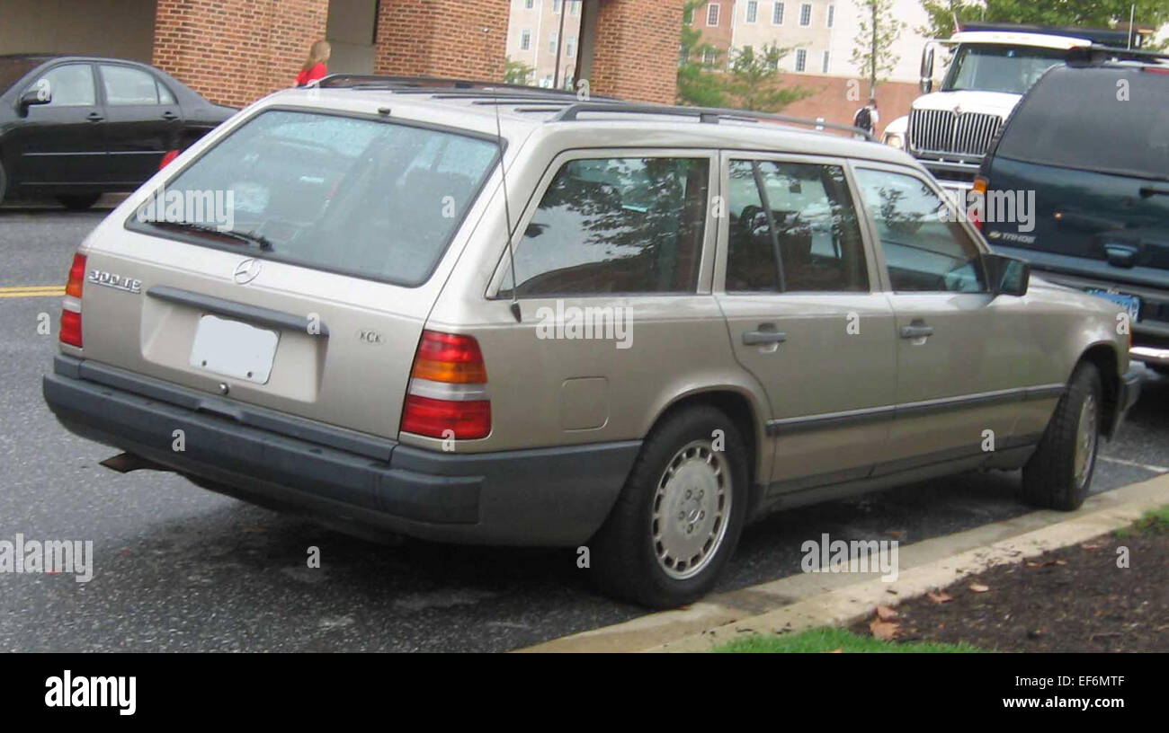 The Mercedes-Benz 300TE is a luxury wagon featuring a 3.0L inline-six ...