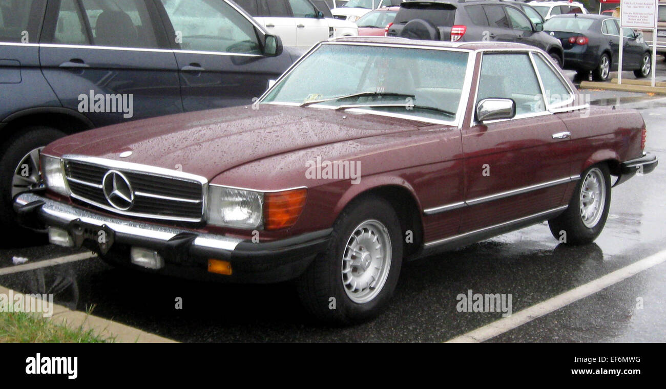 The 1980-1989 Mercedes-Benz 380SL is a luxury roadster with a refined ...