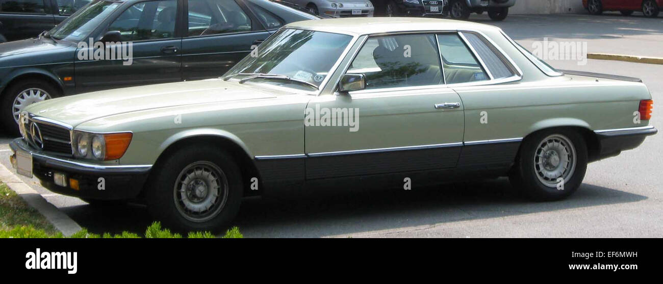 The Mercedes-Benz 450SLC is a luxury sports coupe with a 4.5L V8 engine ...