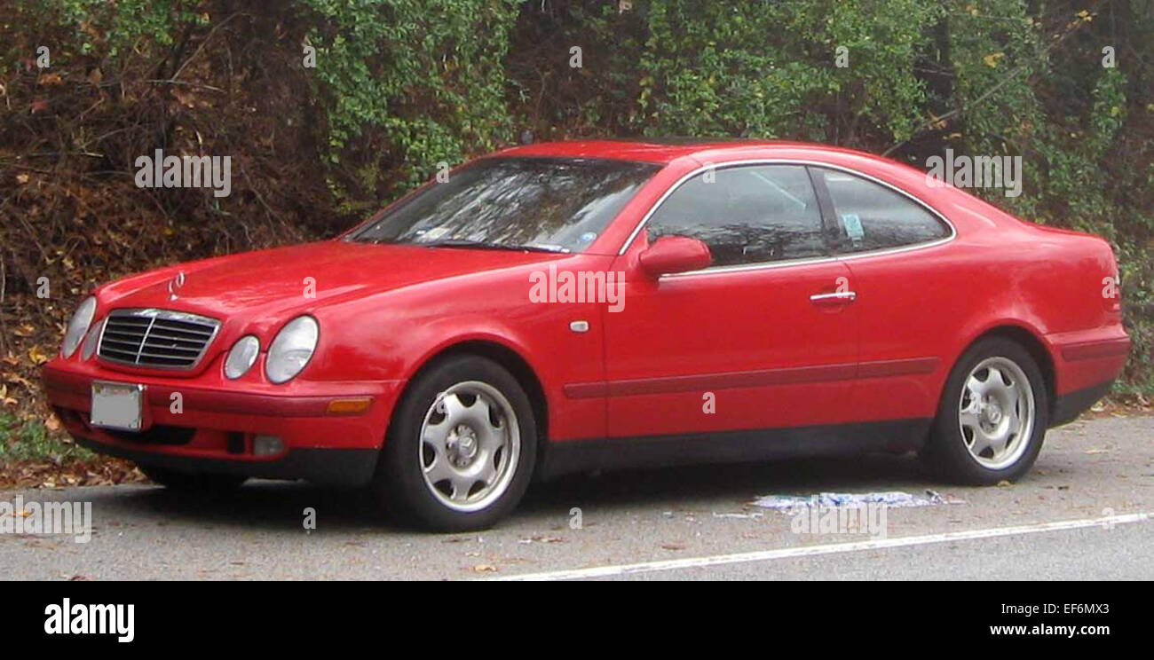 The Mercedes-Benz CLK 320 coupe is a luxury sports car featuring ...