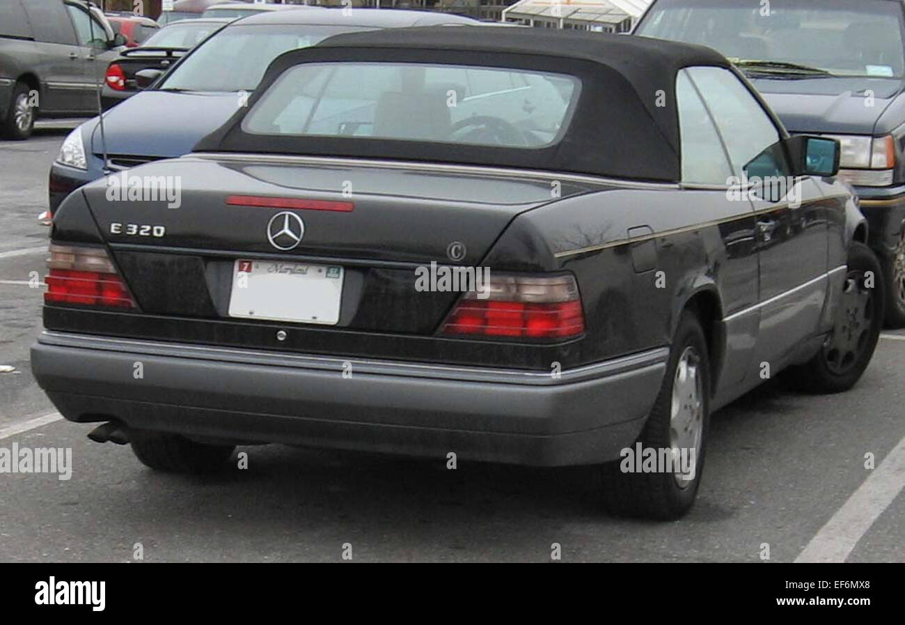 The Mercedes-Benz E320 Convertible (W124) is a luxury two-door ...