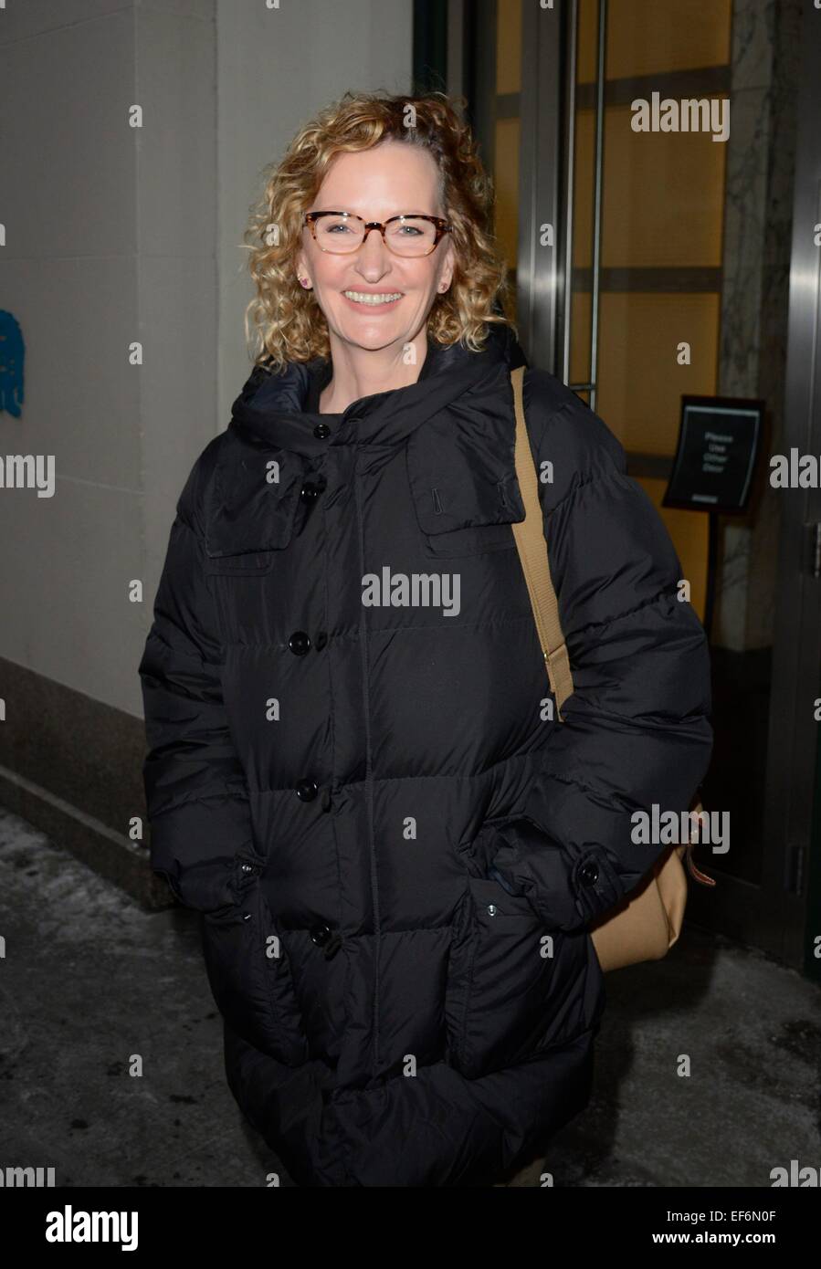 New York, NY, USA. 27th Jan, 2015. Anne Geddes out and about for ...