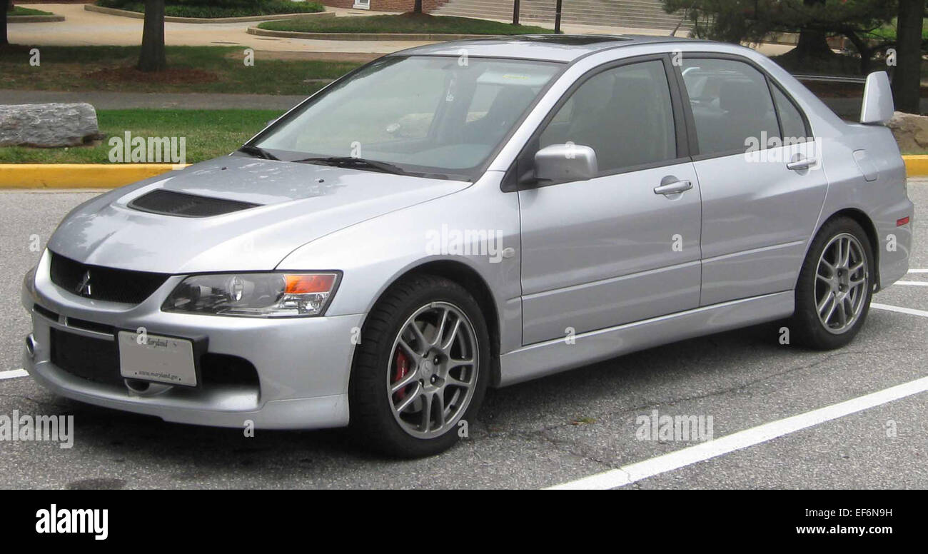Lancer evolution hi-res stock photography and images - Alamy