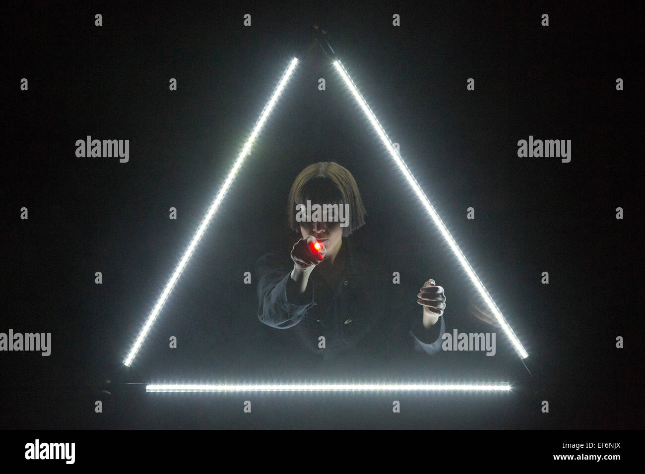 Pictured: Deborah Pugh performing. Theatre Ad Infinitum present their ...