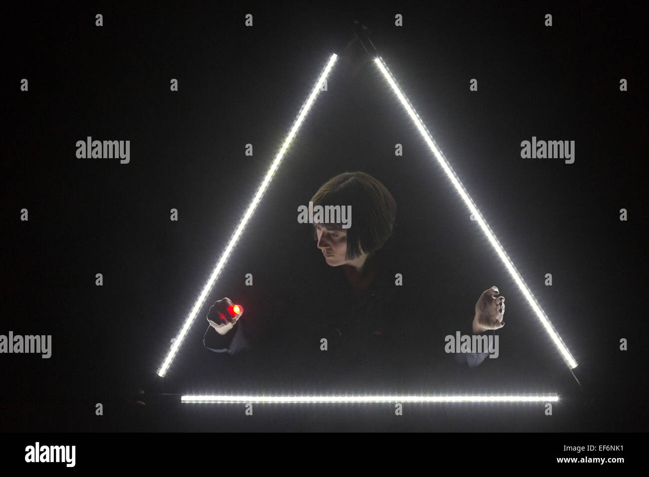 Pictured: Deborah Pugh performing. Theatre Ad Infinitum present their ...