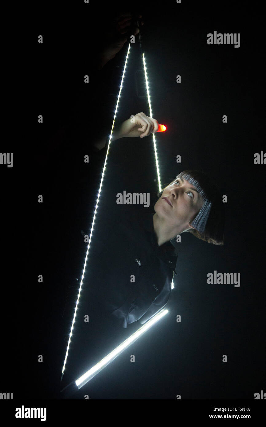 Pictured: Deborah Pugh performing. Theatre Ad Infinitum present their ...