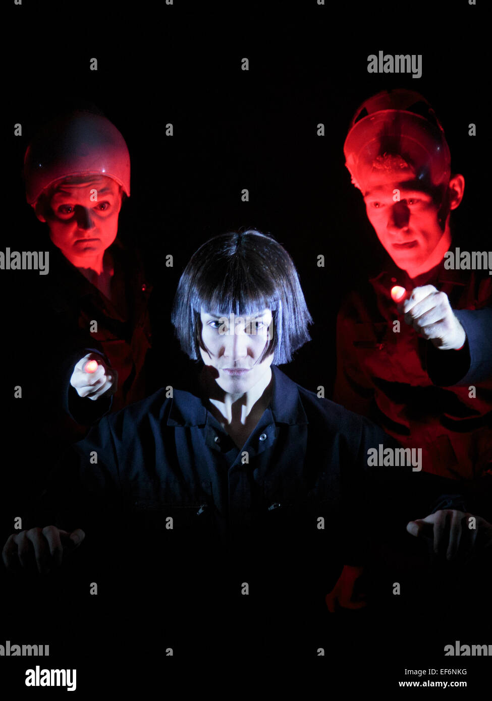 Pictured: L-R: Charlotte Dubery, Deborah Pugh and Robin Guiver ...