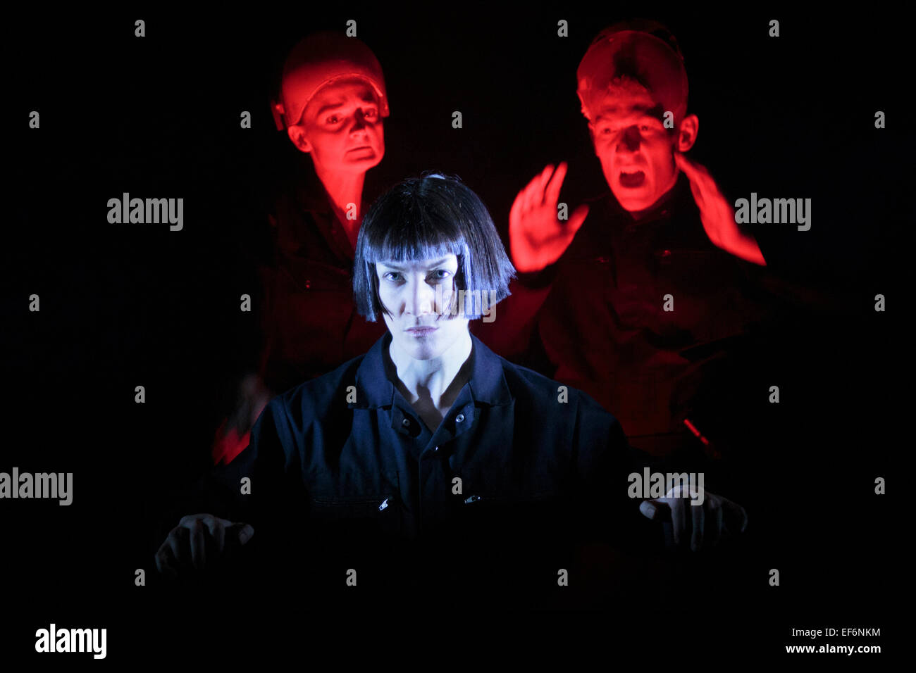 Pictured: L-R: Charlotte Dubery, Deborah Pugh and Robin Guiver ...