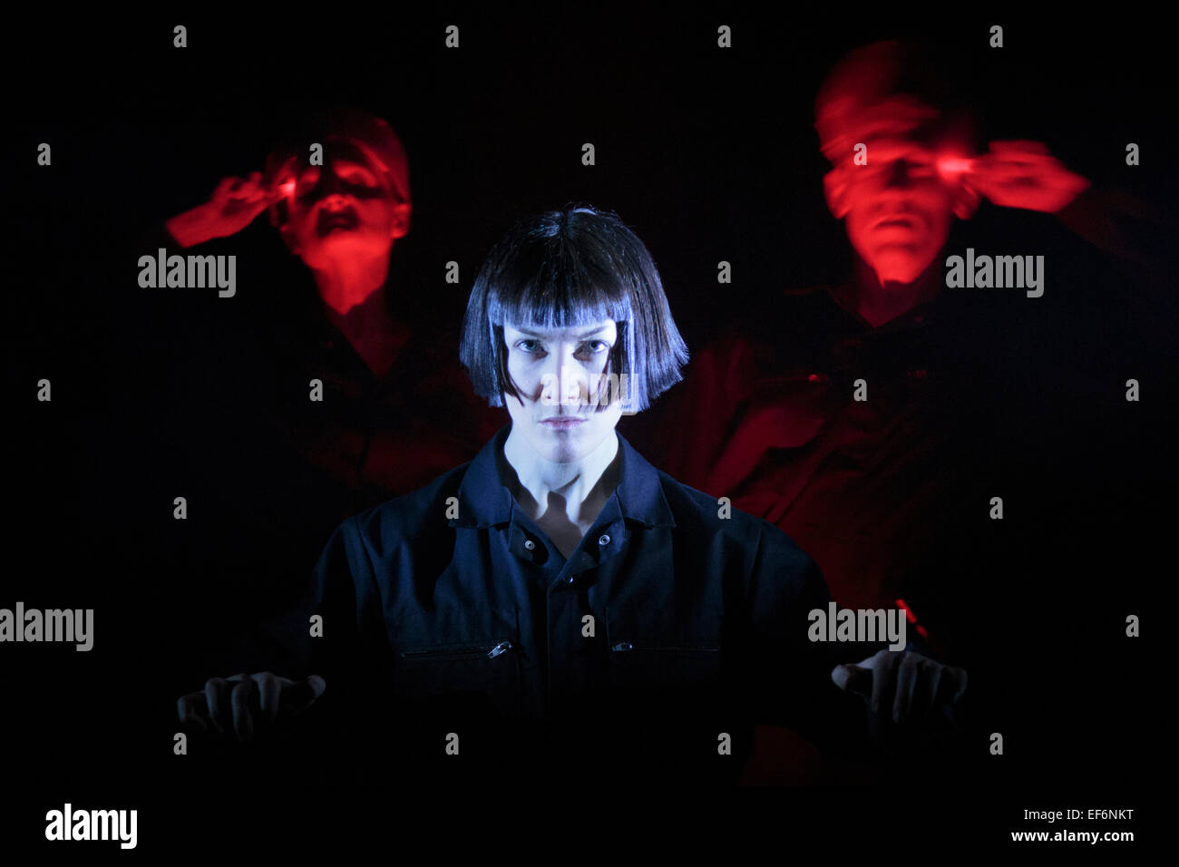 Pictured: L-R: Charlotte Dubery, Deborah Pugh and Robin Guiver ...