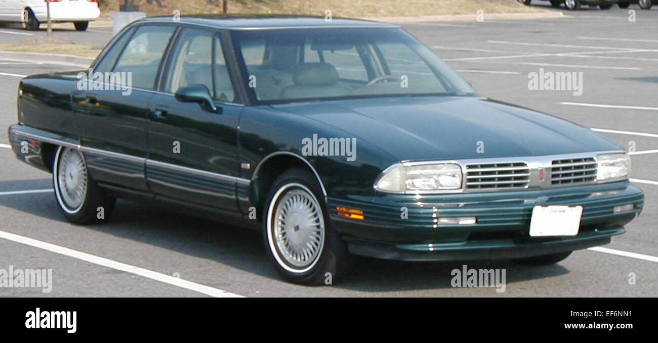The Oldsmobile Ninety-Eight is a full-size luxury sedan produced during ...
