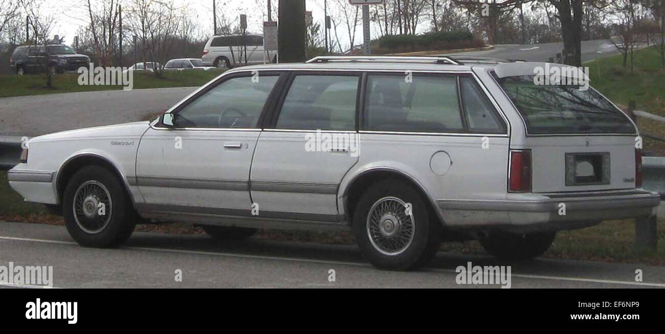 Oldsmobile Cutlass Cruiser rear Stock Photo - Alamy