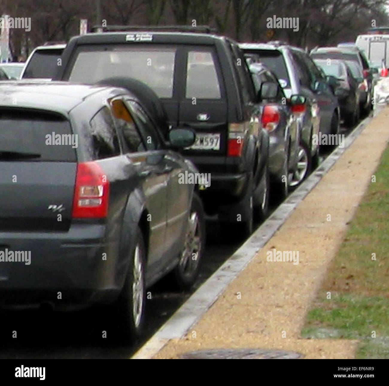 Parallel parking 1 12 26 2009 Stock Photo - Alamy
