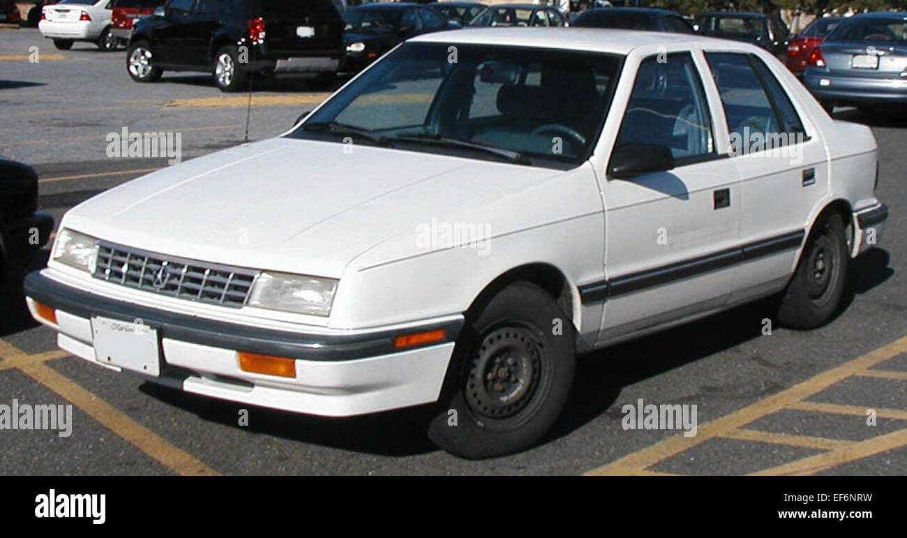 The Plymouth Sundance Sedan is a compact car produced in the late 1980s ...