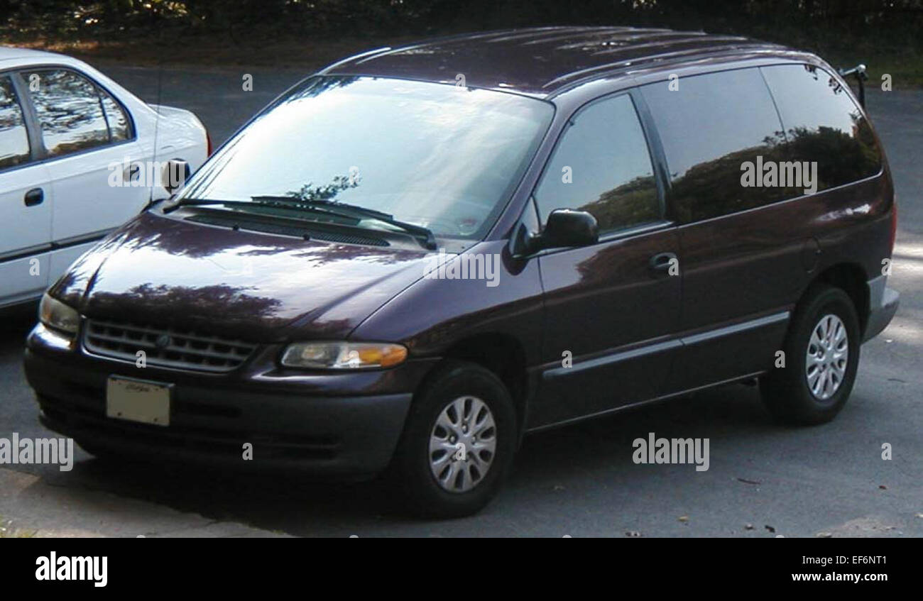 The Plymouth Voyager SWB (Short Wheelbase), produced in the early 1990s ...