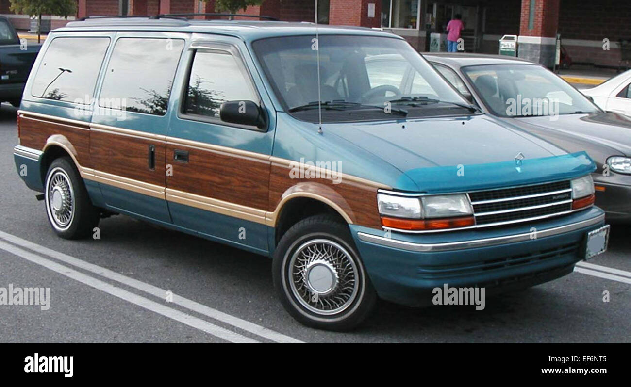 The Plymouth Grand Voyager is a full-size minivan that offers ample ...