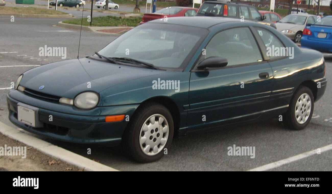 The Plymouth Neon Coupe, produced from 1995 to 2001, is a compact car ...