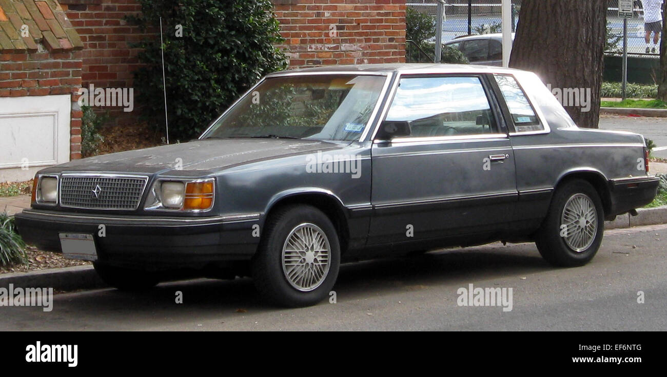 The Plymouth Reliant Coupe is a compact car from the early 1980s ...