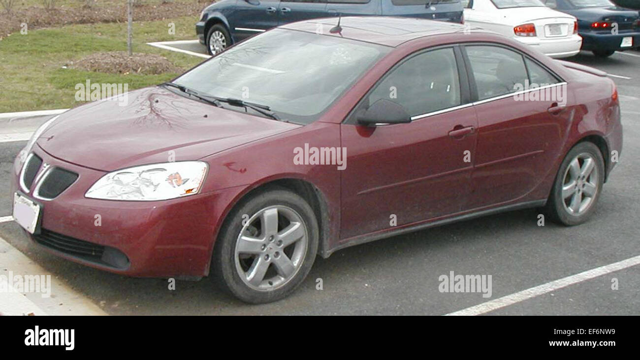 The Pontiac G6 GT sedan is a mid-size car that offers sporty ...